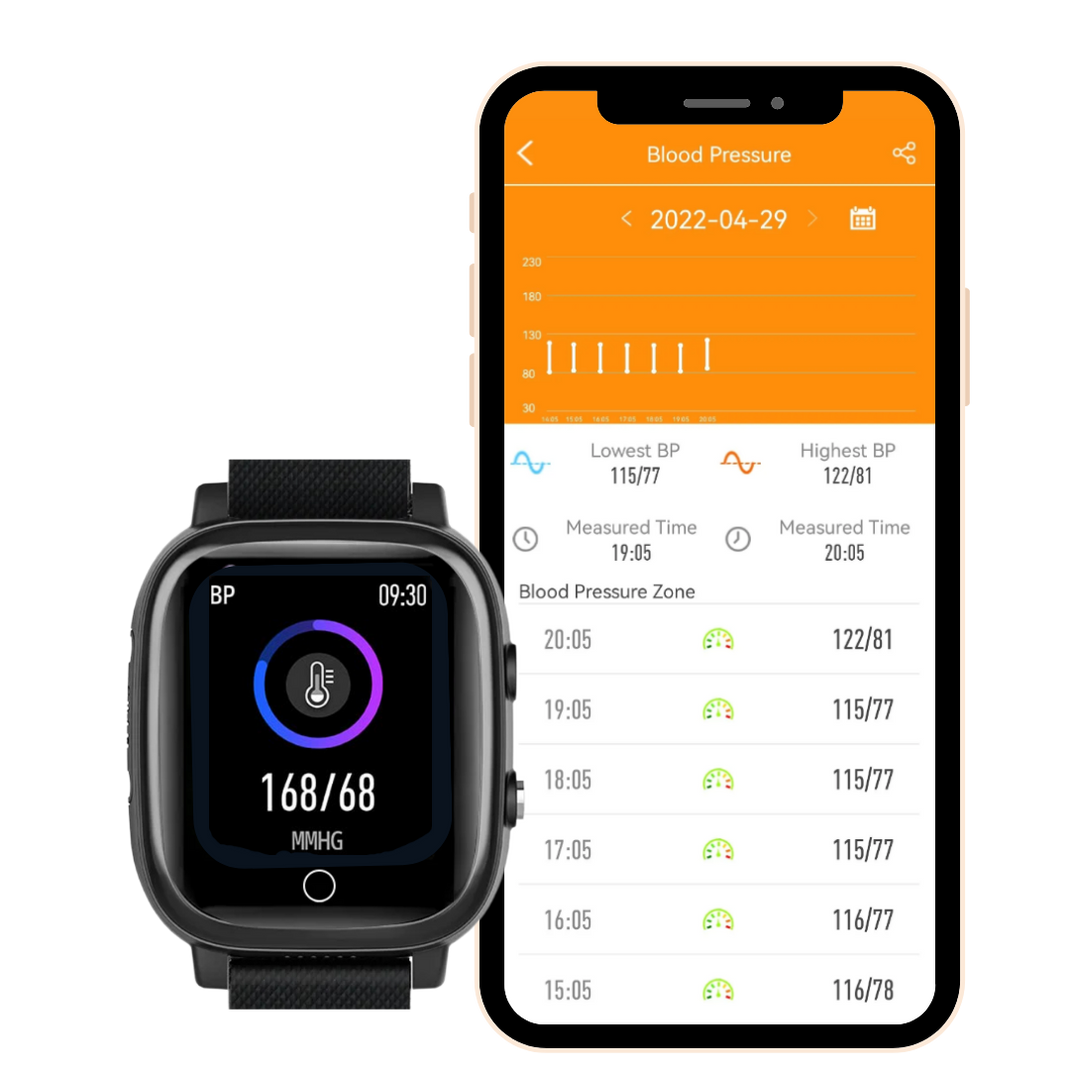 Blood Pressure Watch "Fall Detection" - MedWatch™ – Med-Watches™